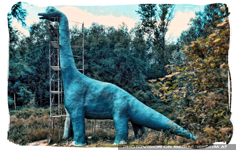 Saurier im Bau - Saurierpark - Traismauer