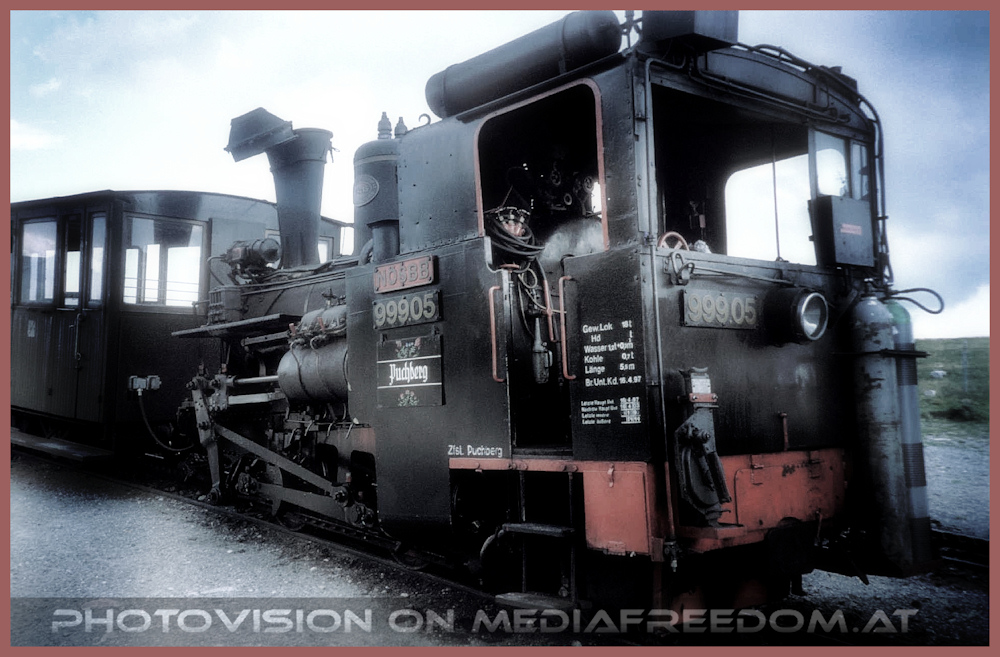 Lok der Schneebergbahn - Puchberg - Schneeberg