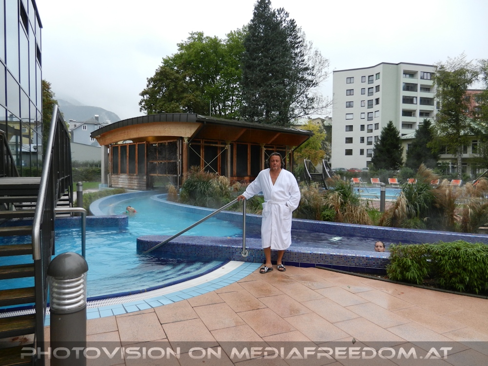 Die Außenanlage - Therme Bad Ischl